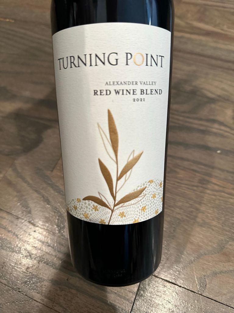 2020 Turning Point Vineyards Red Wine Blend, USA, California, Sonoma ...