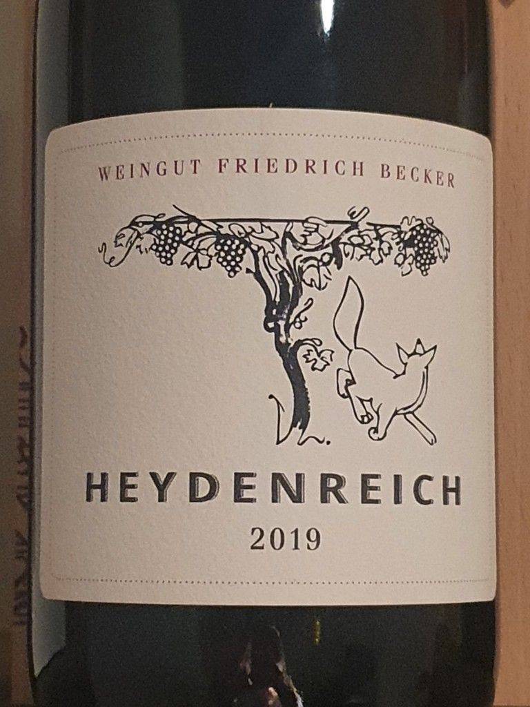 2020 Friedrich Becker Heydenreich Pinot Noir, Germany, Pfalz ...