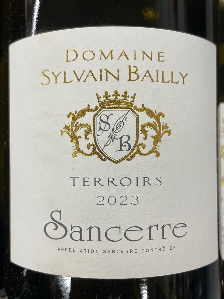 2023 Sylvain Bailly Sancerre Terroirs, France, Loire Valley, Upper Loire, Sancerre - CellarTracker