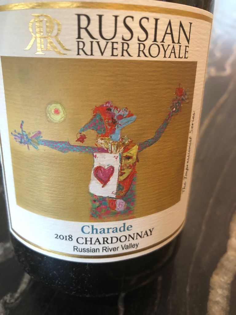 2018 Russian River Royale Chardonnay Charade, USA, California, Sonoma ...