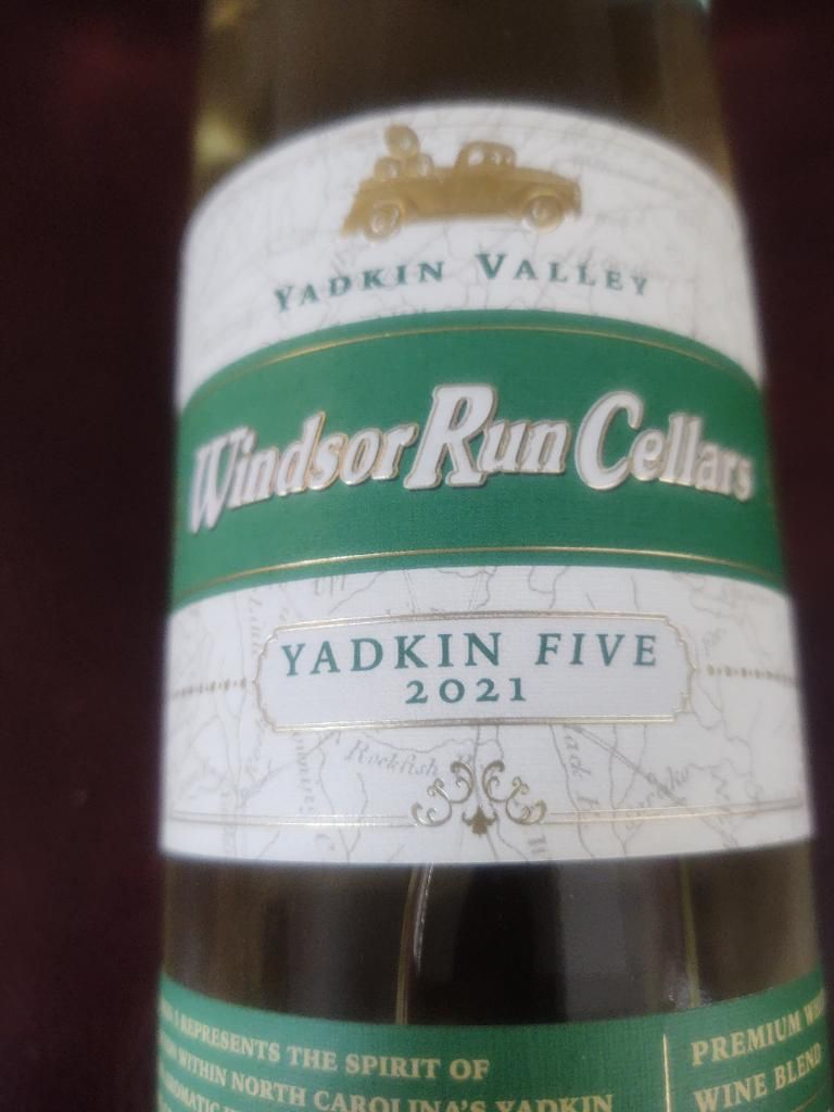 2021 Windsor Run Cellars Yadkin Five, USA, North Carolina, Yadkin ...