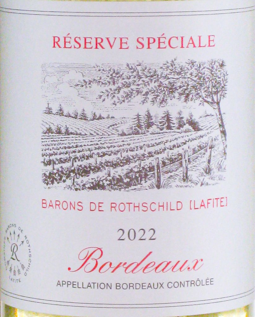 2022 Barons de Rothschild (Lafite) Réserve Spéciale Blanc, France, Bordeaux - CellarTracker