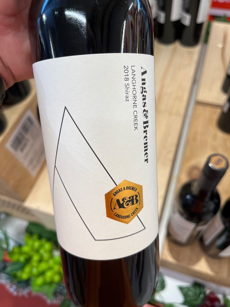 2019 Angas & Bremer Shiraz, Australia, South Australia, Fleurieu ...