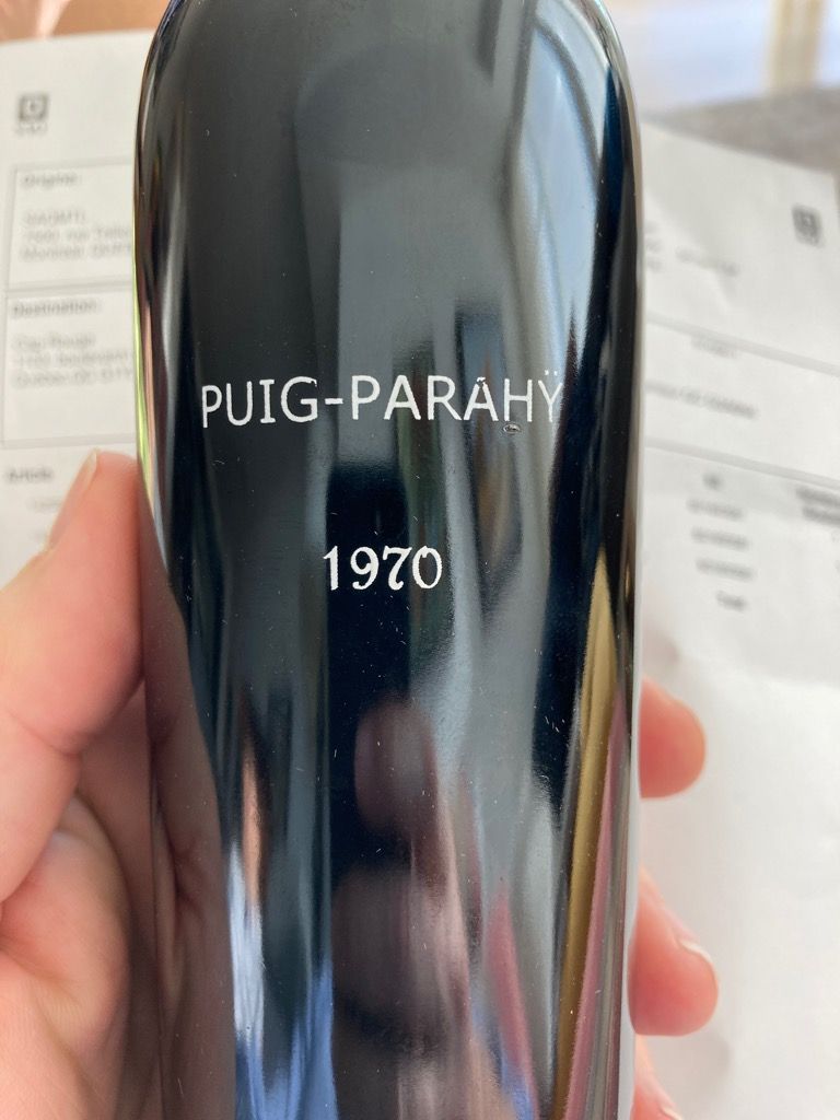 1970 Domaine Puig Parahÿ Rivesaltes, France, Languedoc Roussillon ...