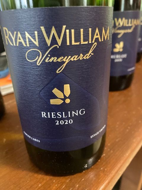 2020 Ryan William Vineyard Riesling, USA, New York, Finger Lakes ...