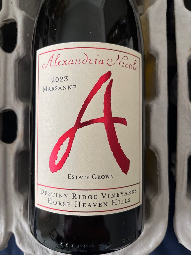 2024 Alexandria Nicole Marsanne Destiny Ridge Vineyards, USA ...