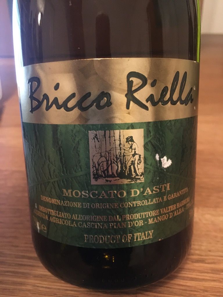 2020 Cascina Pian D'Or Moscato d'Asti Bricco Riella, Italy, Piedmont ...
