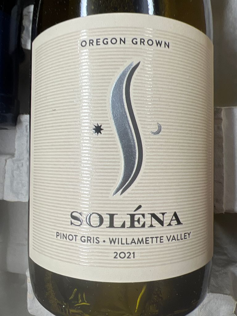 2021 Soléna Pinot Gris, USA, Oregon, Willamette Valley - CellarTracker