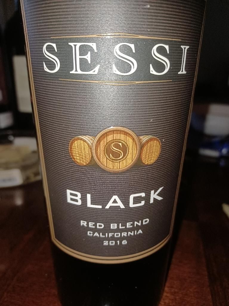 2016 Sessi Wine Company Black, USA, California - CellarTracker