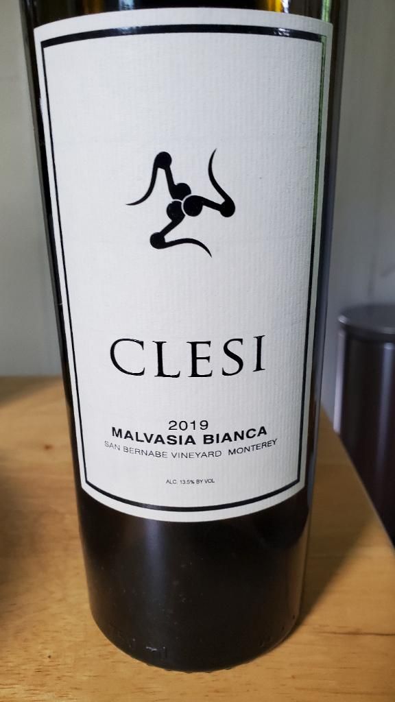 2019 Clesi Malvasia Bianca, USA, California, Central Coast, San Bernabe ...