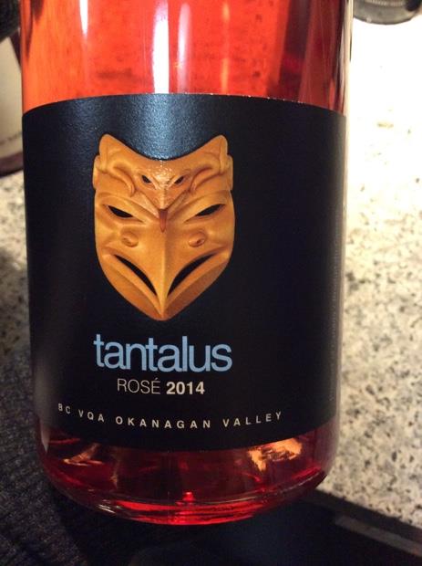 2014 Tantalus Vineyards Rosé, Canada, British Columbia, Okanagan Valley ...