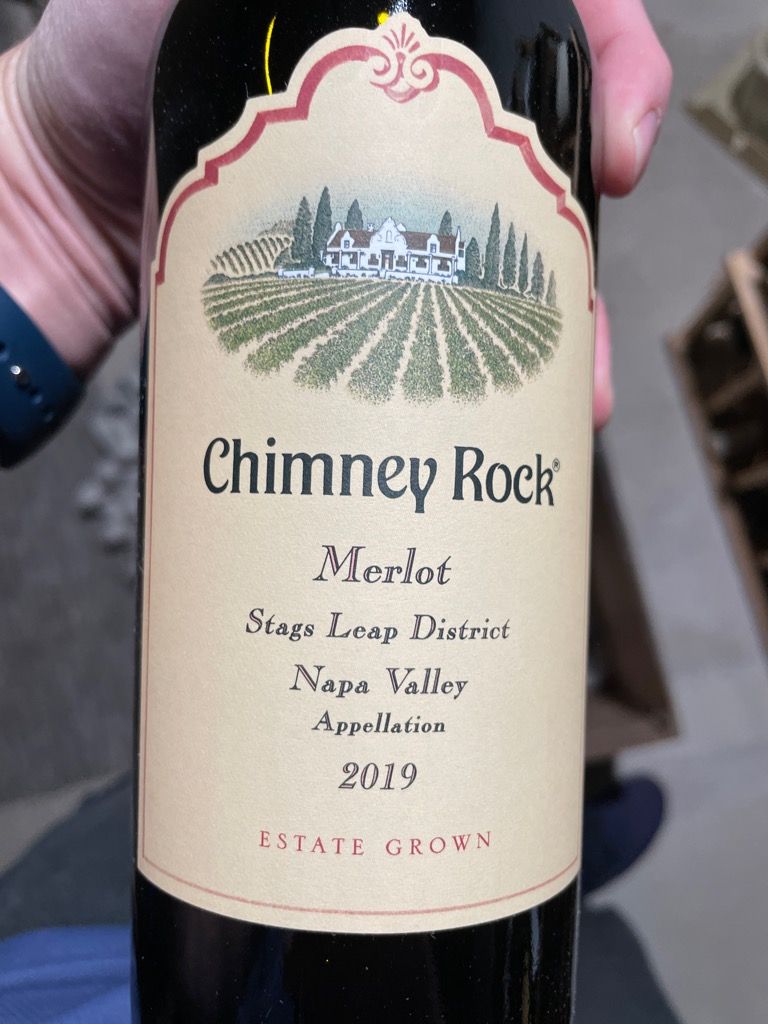 2019 Chimney Rock Merlot, USA, California, Napa Valley, Stags Leap ...