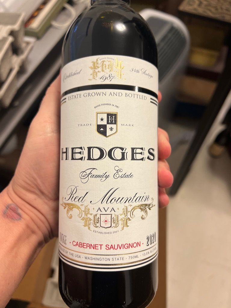 2021 Hedges Family Estate Cabernet Sauvignon, USA, Washington, Columbia ...