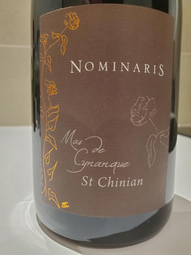 2018 Mas de Cynanque Saint-Chinian Nominaris, France, Languedoc ...