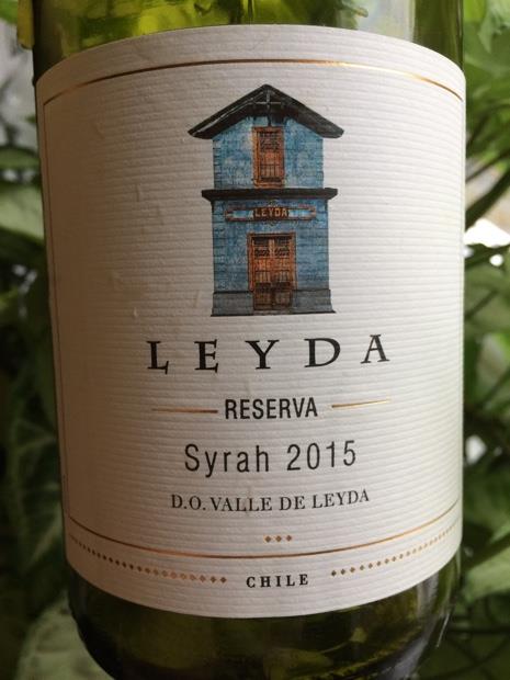 2015 Leyda Syrah Reserva, Chile, San Antonio Valley, Leyda Valley ...