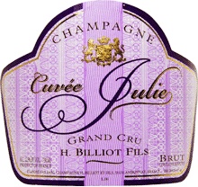 NV H. Billiot Fils Champagne Grand Cru Cuvée Julie Brut, France ...