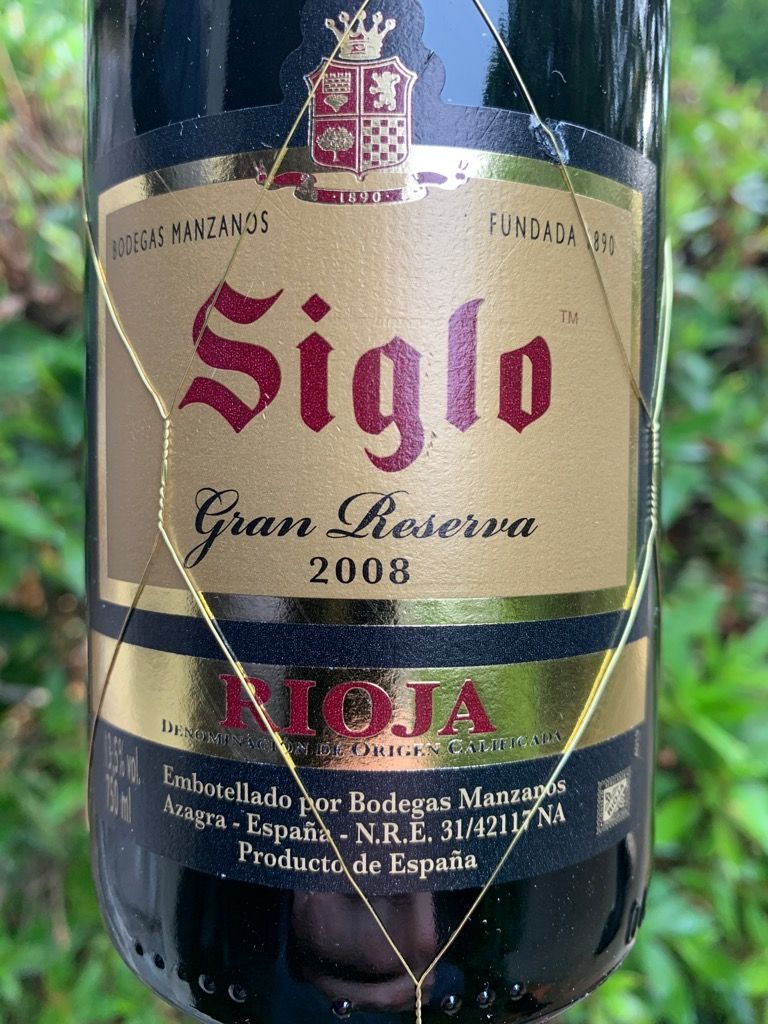 2007 Siglo Rioja Gran Reserva, Spain, La Rioja, Rioja - CellarTracker