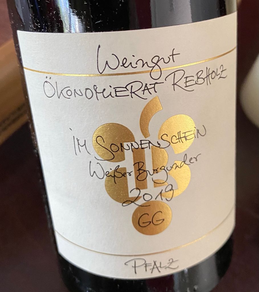 2019 Weingut Ökonomierat Rebholz Siebeldinger Im Sonnenschein Weißer ...