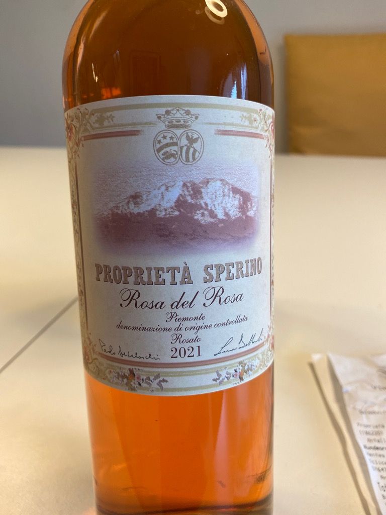 2021 Proprietà Sperino Piemonte Rosa del Rosa, Italy, Piedmont ...