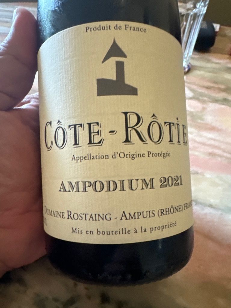 2021 Rene Rostaing Côte-Rôtie Cuvée Classique Ampodium, France, Rhône ...