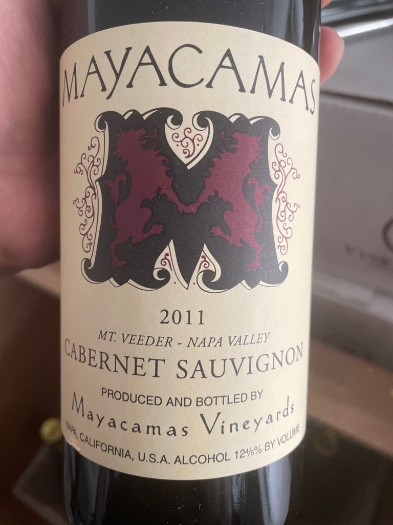 2003 Crews Cabernet Sauvignon Mayacamas, USA, California - CellarTracker