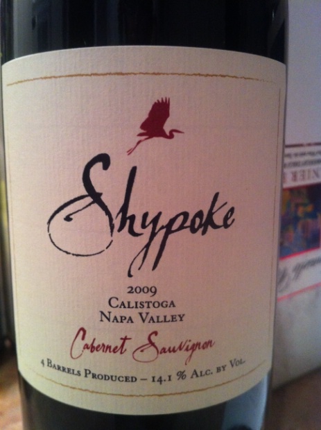 2009 Shypoke Cellars Cabernet Sauvignon Calistoga, USA, California ...