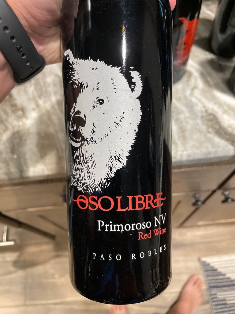 2021 Oso Libre Primoroso, USA, California, Central Coast, Paso Robles ...