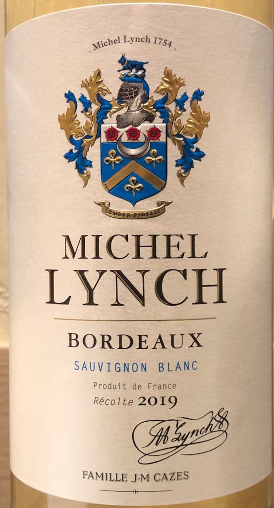 2018 Michel Lynch Sauvignon Blanc Bordeaux, France, Bordeaux ...