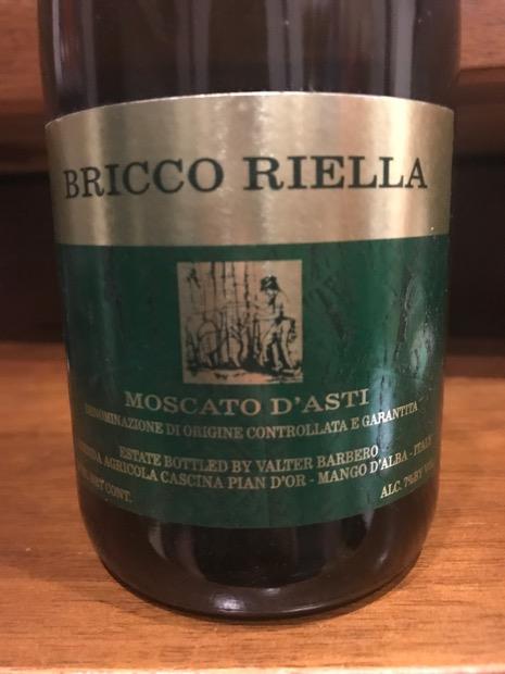2013 Cascina Pian D'Or Moscato d'Asti Bricco Riella, Italy, Piedmont ...
