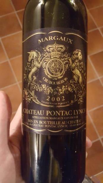2002 Château Pontac-Lynch, France, Bordeaux, Médoc, Margaux - CellarTracker