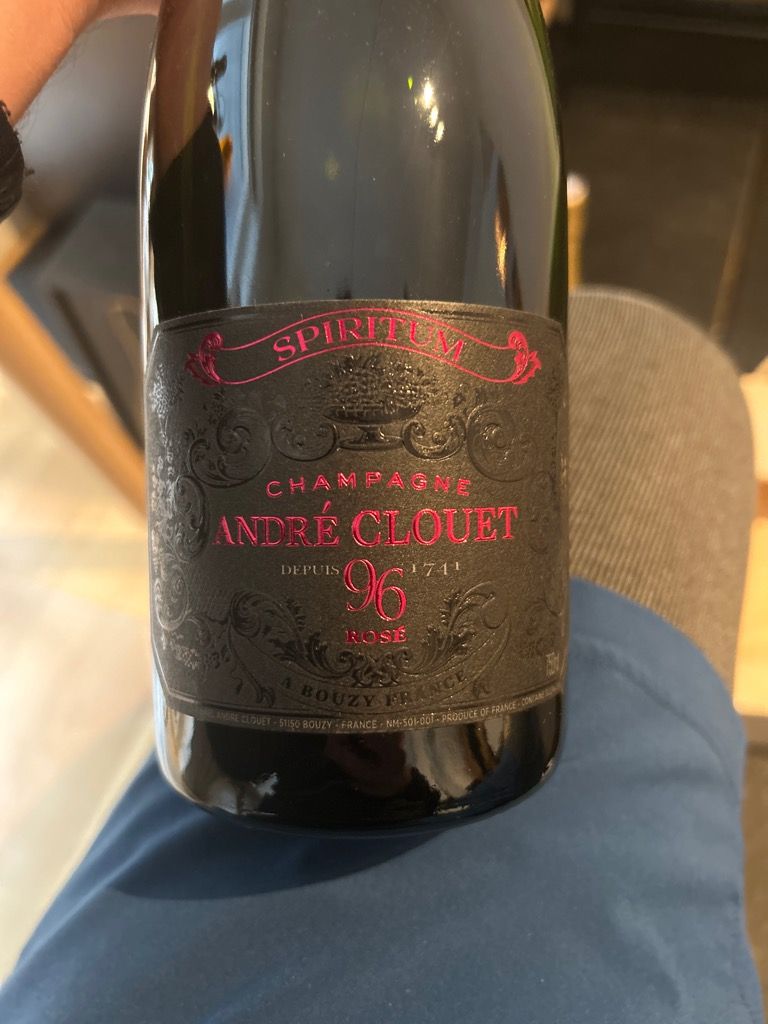 2019 André Clouet Champagne Grand Cru Spiritum '96, France, Champagne ...