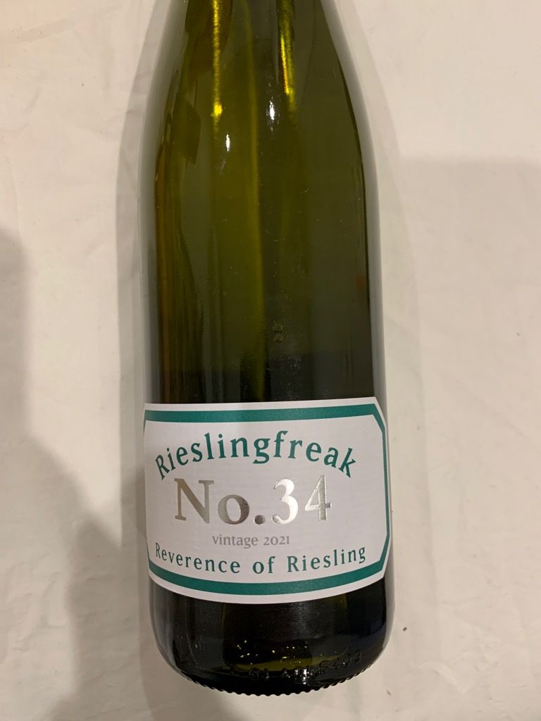 2022 Rieslingfreak Riesling No. 34, Australia, South Australia - CellarTracker