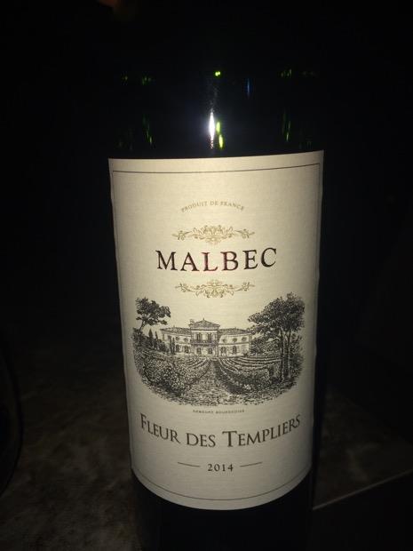 2012 Fleur des Templiers Malbec, France, Southwest France, Comté ...