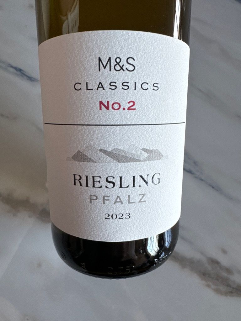 2021 Marks & Spencer Riesling M & S Classics Riesling trocken by Gerd ...