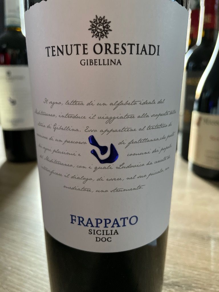 2020 Tenute Orestiadi Frappato Sicilia, Italy, Sicily, Sicilia ...