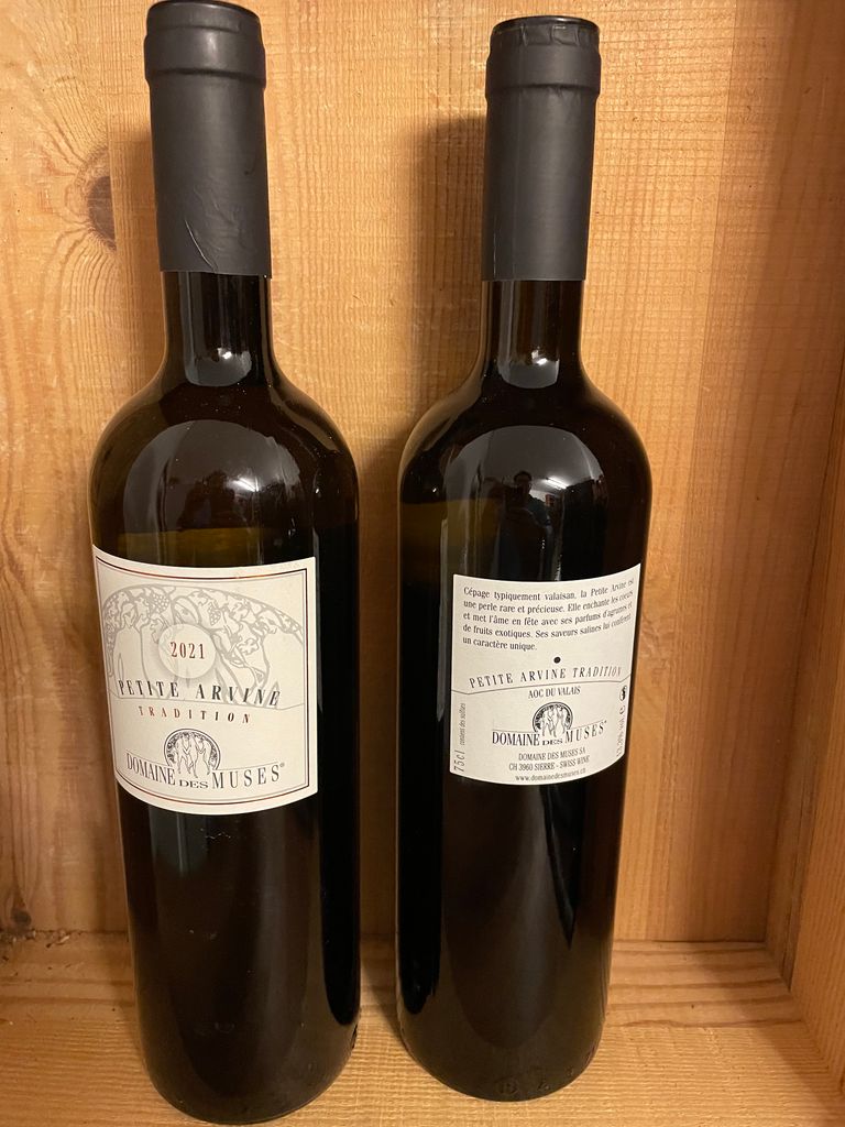 2023 Domaine des Muses Petite Arvine Tradition, Switzerland, Valais ...