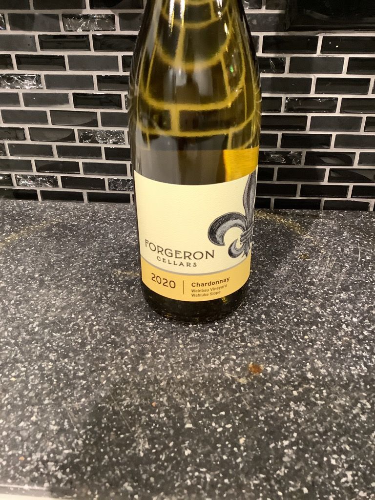 2020 Forgeron Cellars Chardonnay Weinbau Vineyard, USA, Washington ...