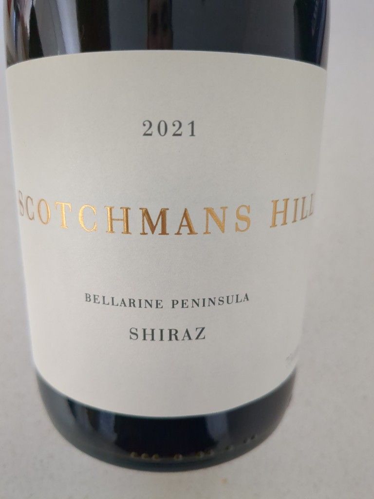 2021 Scotchmans Hill Shiraz, Australia, Victoria, Port Phillip, Geelong ...