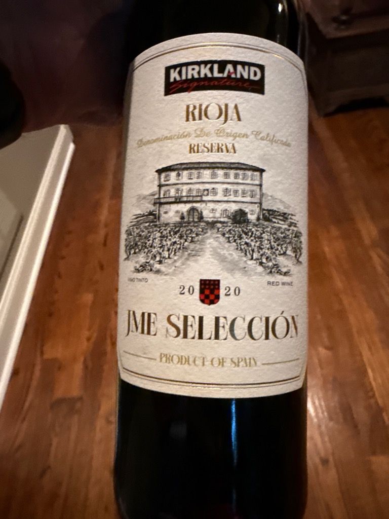 2020 Kirkland Signature Rioja Reserva, Spain, La Rioja, Rioja ...