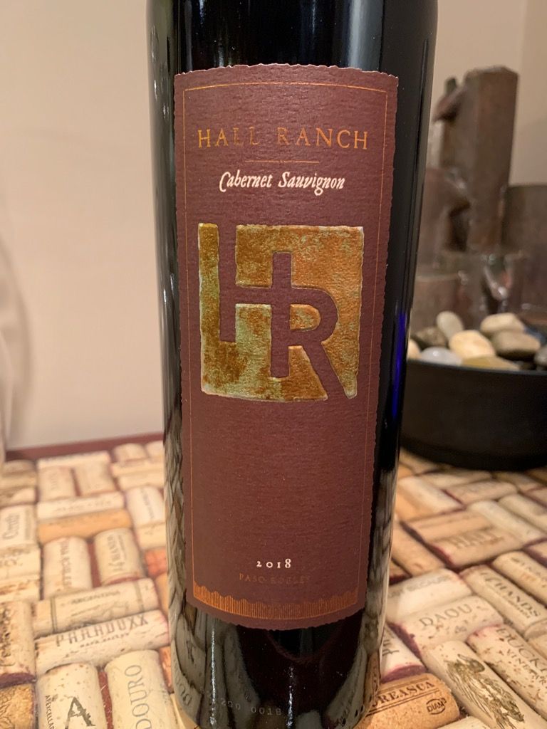 2018 Hall Ranch Cabernet Sauvignon, USA, California, Central Coast ...