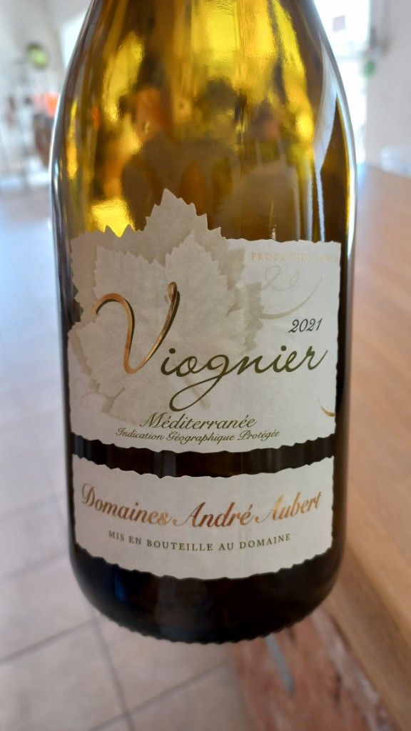 2020 Domaines André Aubert Viognier Mediterranée, France, Provence ...