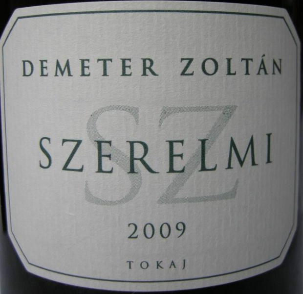 2009 Demeter Zoltán Hárslevelű Szerelmi, Hungary, Tokaji - CellarTracker