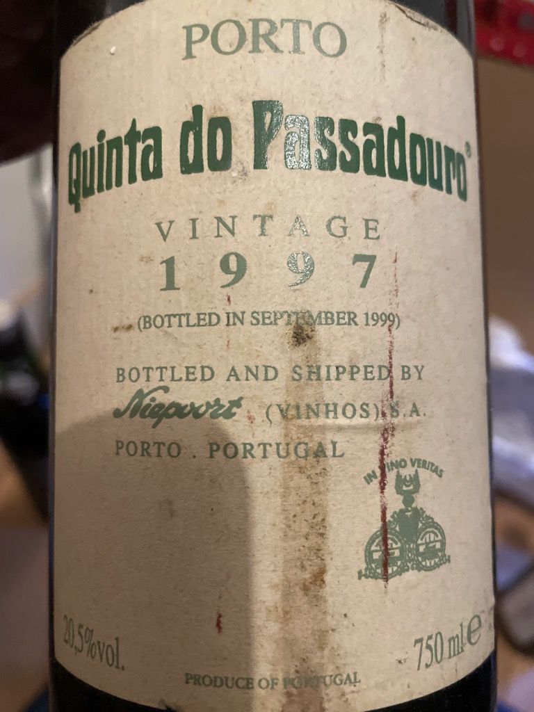 1997 Quinta do Passadouro Douro Niepoort, Portugal, Douro - CellarTracker