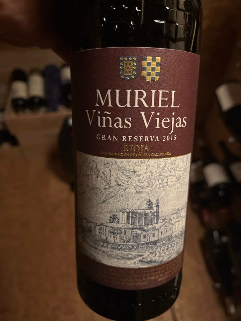 2015 Bodegas Muriel Rioja Gran Reserva Vinas Viejas, Spain, La Rioja ...