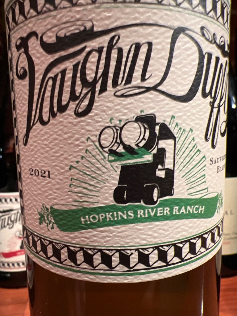 2019 Vaughn Duffy Sauvignon Blanc Hopkins Ranch, USA, California ...