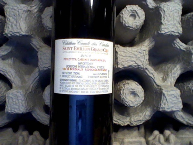 2009 Château Comte des Cordes, France, Bordeaux, Libournais, St ...