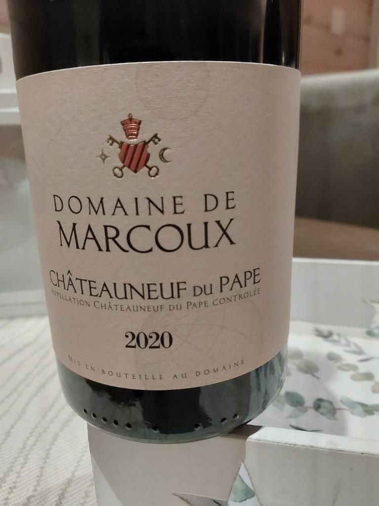 2020 Domaine de Marcoux Châteauneuf-du-Pape, France, Rhône, Southern ...