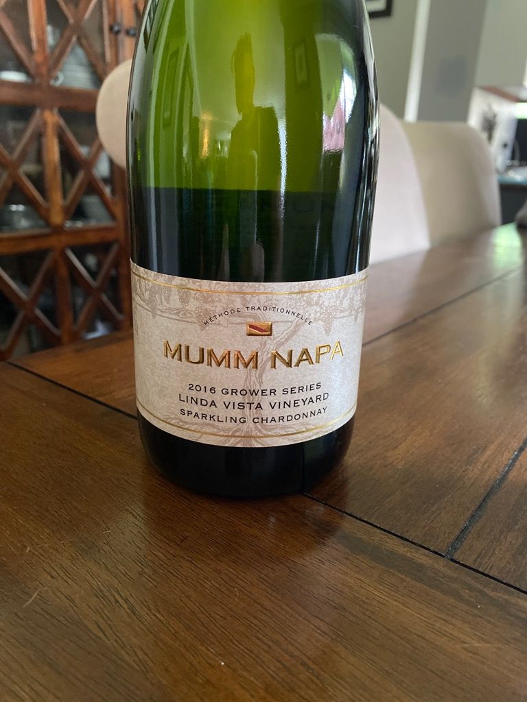 2018 Mumm Napa Chardonnay Grower Series, USA, California, Napa Valley ...