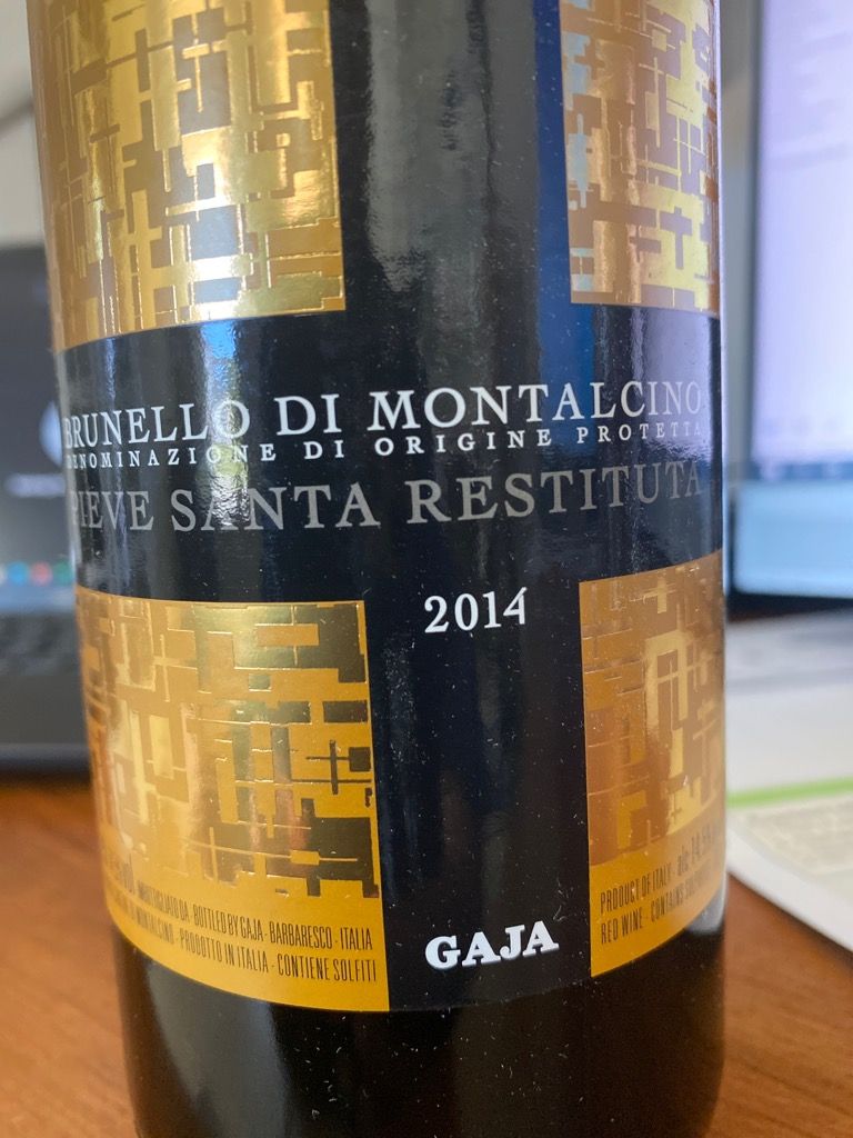 2014 Pieve Santa Restituta (Gaja) Brunello di Montalcino Sugarille ...