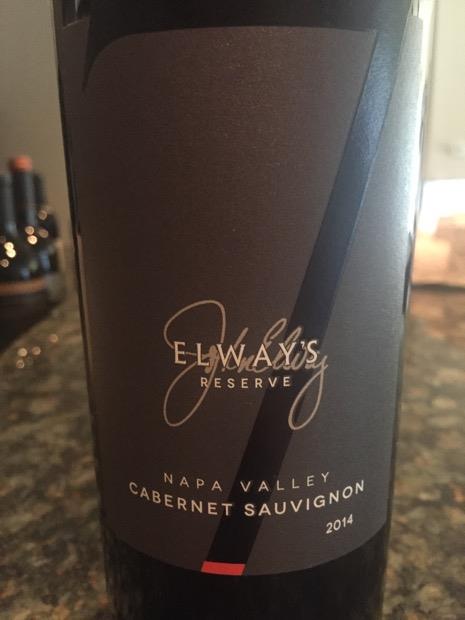 2014 One Hope Cabernet Sauvignon Elway's Reserve, USA, California, Napa ...